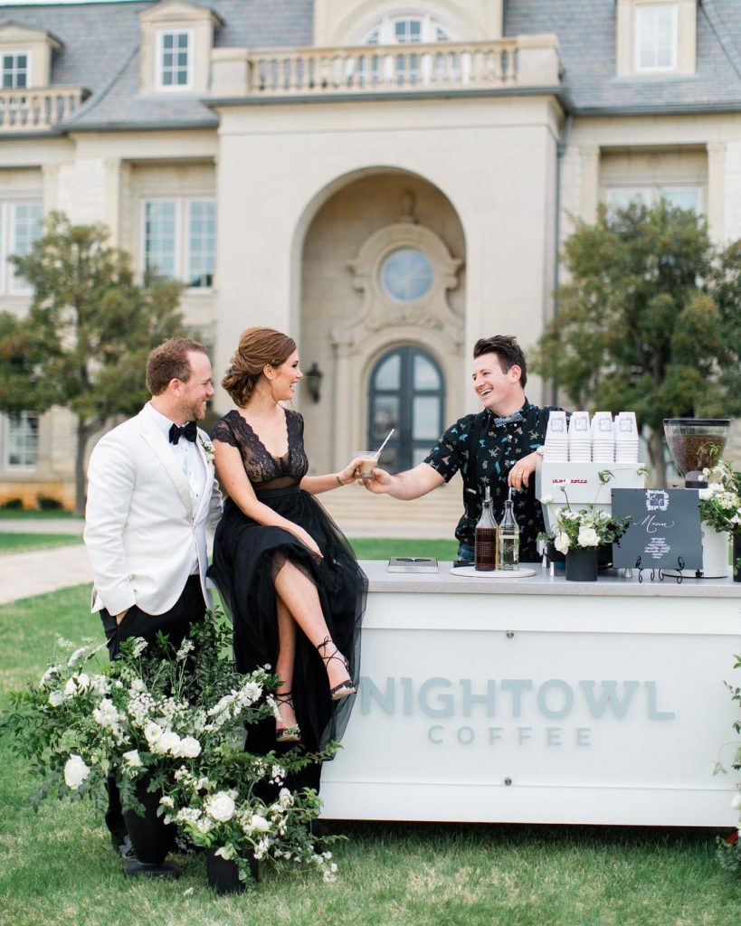 Why Coffee Carts are the Coolest New Wedding Trend